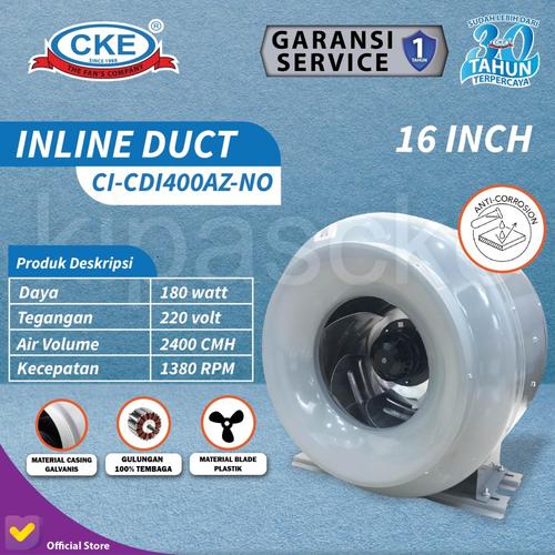 Jual Centrifugal Inline Duct Fan 16 Inch Blower Inline Duct Booster Fan ...