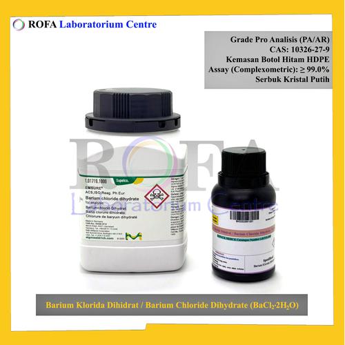 Jual Barium Klorida Dihidrat / Barium Chloride Dihydrate / BaCl2∙2H2O ...
