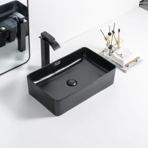 Jual Wastafel Hitam Basin Black Rectangle K536B - WASTAFEL BASIN - Kota ...