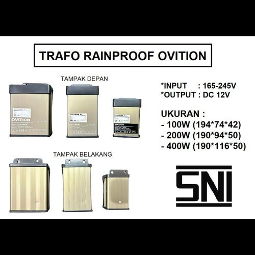 Jual Box Rainproof Waterproof Outdoor Power Supply 12v 16.6A 200w 33A ...