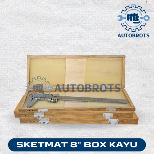 Jual Sketmat RRT 0,05-200mm / 8 INCH / Jangka Sorong 8" BESAR - Kota ...