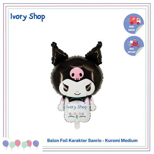 Jual Balon Foil Karakter Sanrio Kuromi Medium - Kota Bandung - Ivoryshop | Tokopedia
