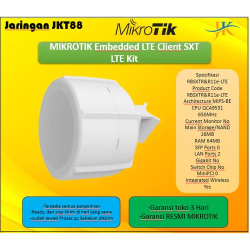 Jual MIKROTIK Embedded LTE Client SXT LTE Kit - Jakarta Pusat ...