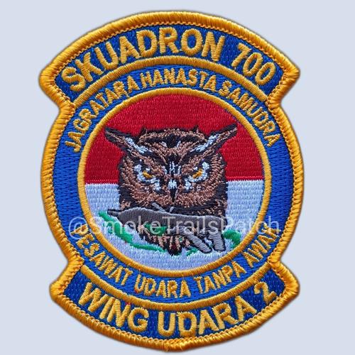 Jual PATCH TNI AL SKUADRON 700 WU 2 - Kab. Sumedang - Smoke Trails ...