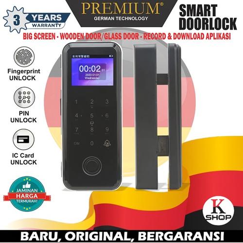Jual KUNCI PINTU SIDIK JARI / FINGER PRINT / DOOR LOCK / DOORLOCK ...