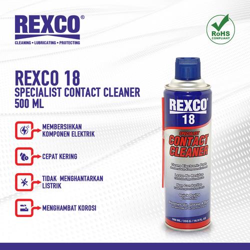 Jual Rexco 18 Pembersih Elektrik & Elektronik (Contact Cleaner) 500 Ml ...