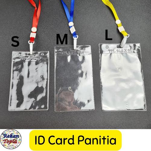 Jual Name Tag Panitia + Tali / ID Card Mika Plastik / Name Tag Panitia ...