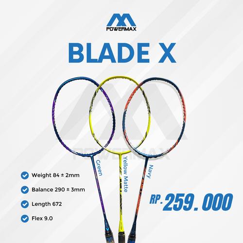 Jual RAKET BADMINTON POWERMAX BLADE X - YELLOW MATTE - Jakarta Barat ...
