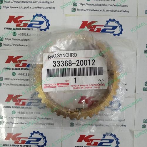 Jual ring synchronizer sinkromis 33368-20012 Toyota Rino dyna dll ...