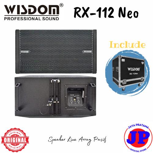 Jual Wisdom RX112 Neo Speaker Line Array Pasif Original RX-112 ...