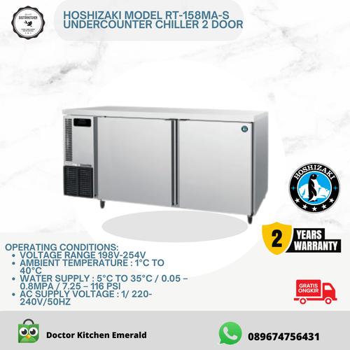 Jual Hoshizaki model RT-158MA-S undercounter chiller 2 door - Kota Bekasi - Doctor Kitchen ...