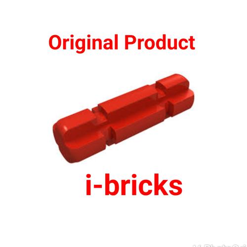 Jual LEGO Part 4142865 Technic Cross Axle 2M with Groove Bright Red ...
