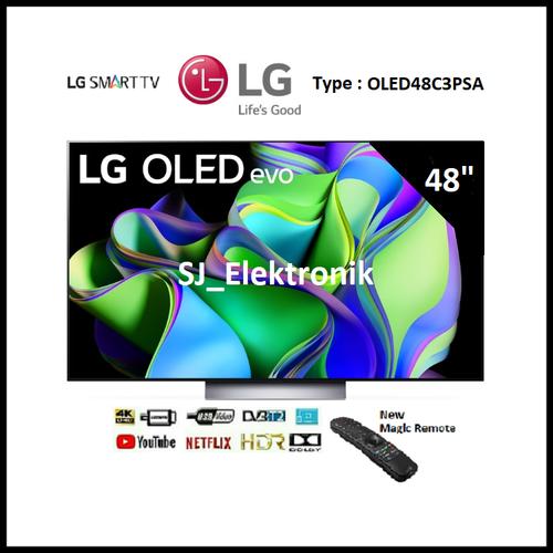 Jual LG OLED evo C3 48 Inch OLED48C3PSA / OLED48C3 UHD 4K Smart TV - 48 ...