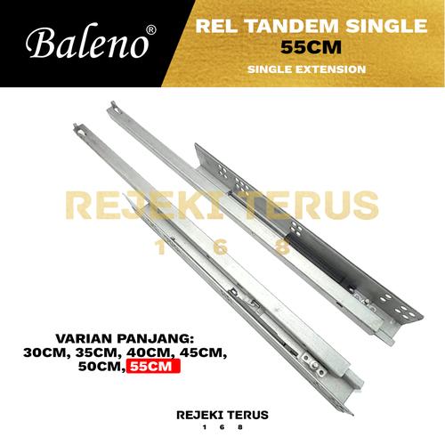 Jual Rel Laci Tandem 55cm Baleno Slow Motion Single Hidrolik Soft Close ...