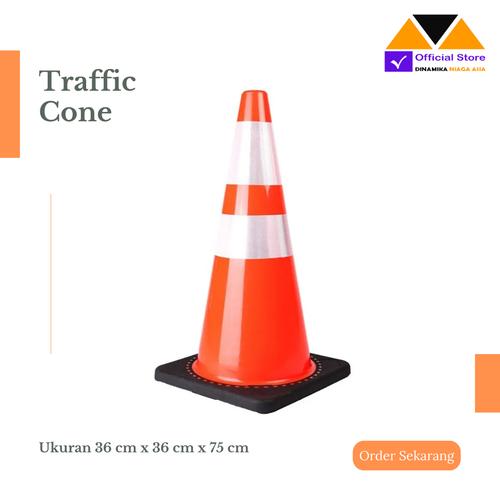 Promo Safety Traffic Cone 75 cm / Kerucut Lalu Lintas 75 cm - Jakarta ...
