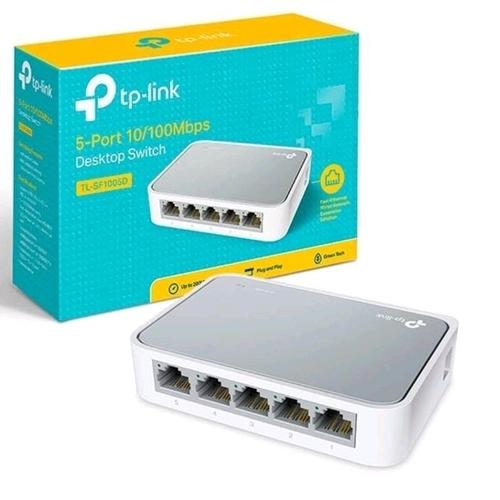 Jual SWITCH HUB TP-LINK 5 Port TL-SF1005D 10/100Mbps TPLINK Network LAN ...