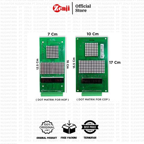 Promo Indikator Dot Matrix HOP & COP / Display Indikator Lift - For COP ...