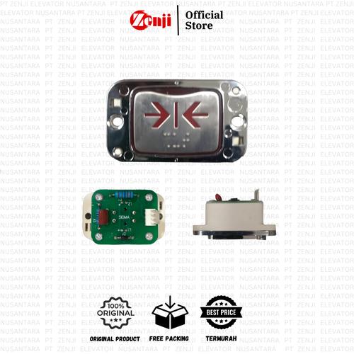 Jual Push Button Sigma V.2 /Tombol Lift/Sparepart Elevator - DOWN - Kab ...