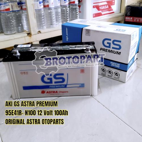 Jual Aki Mobil accu GS ASTRA N100 Toyota Dyna, Rhino, Tata Prima Ultra ...