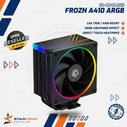 Promo ID-COOLING FROZN A410 ARGB Black / White CPU Cooler Intel AMD A ...