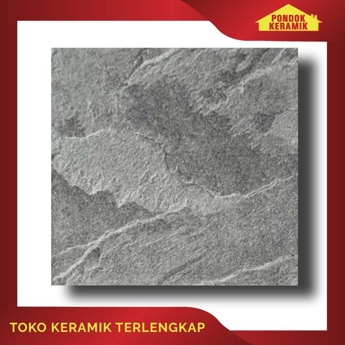 Jual Keramik Lantai Aversa Matte Kasar 50x50 Santos Abu - I - Kota ...