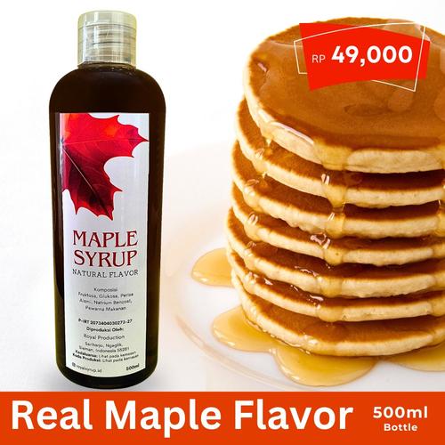 Jual Royal Maple Pancake Syrup made with Real Maple Flavoring - 500ml - Kab. Sleman - Royal ...