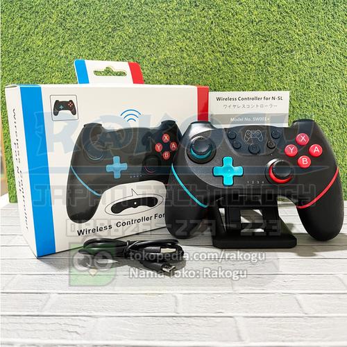 Jual Wireless Joystick Nintendo Switch Pro Controller Stick Gamepad PC ...