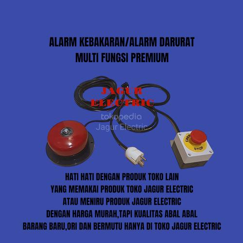 Jual ALARM DARURAT BELL/ALARM BAHAYA BELL/SIRINE DARURAT BELL + TOMBOL ...