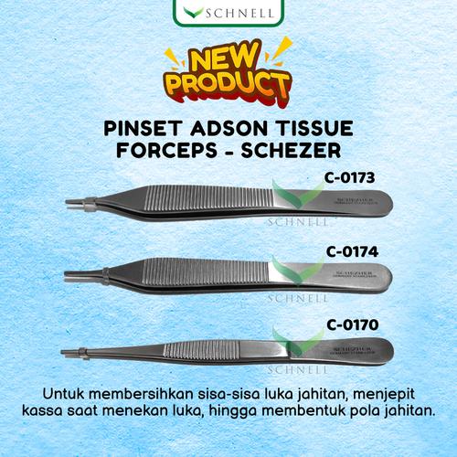 Jual Pinset Adson Tissue Forceps/Pinset Operasi Dental Instrument - Kota Surabaya - Schnell ...