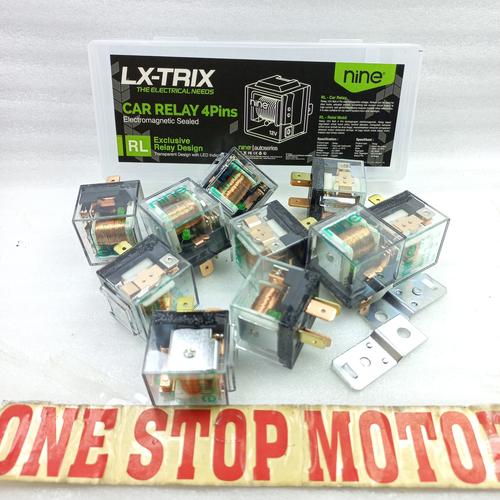Jual RELAY MOBIL MOTOR RELAY LAMPU RELAY 4 KAKI NINE - Kota Tangerang ...
