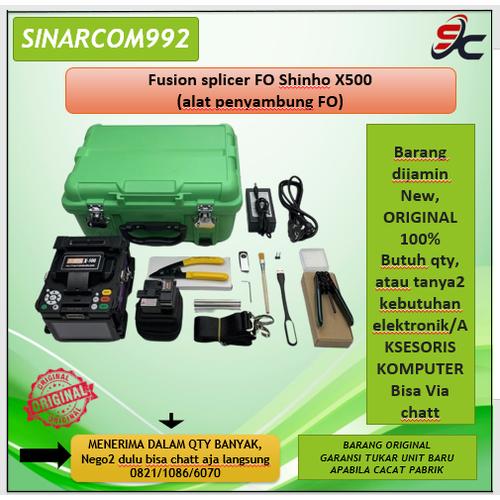 Jual Fusion splicer FO Shinho X500 (alat penyambung FO) - Jakarta Pusat ...