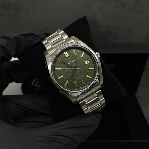 Jual Jam Tangan Grand Seiko Mod GS NH35 Automatic Watch Green Birch ...