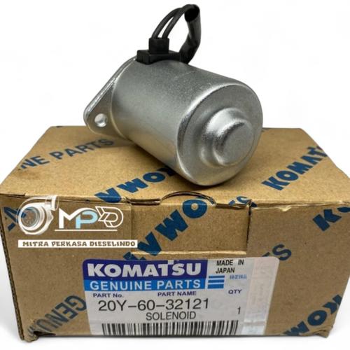 Jual 20Y-30-32120 Solenoid Valve PC200-7 PC200-8 MO Komatsu 20Y-30 ...