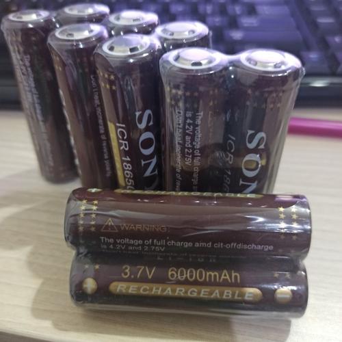 Jual Baterai Cas 18650 Sony 6000mAh Batre 18650 Sony 6000 Mah 3.7V FLAT ...