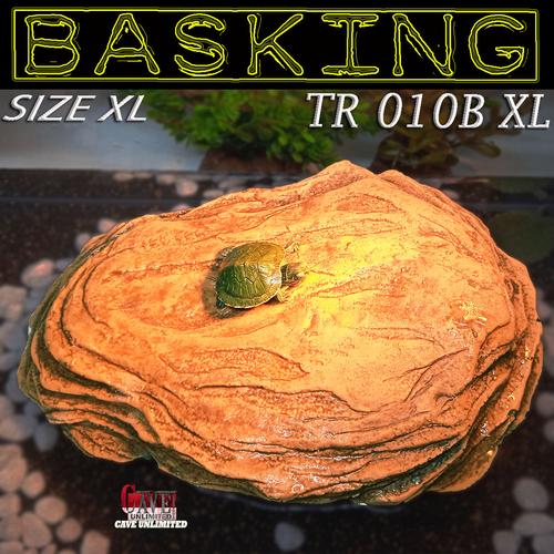 Promo TR010C basking spot turtle bank ram tempat jemur sembunyi reptile ...
