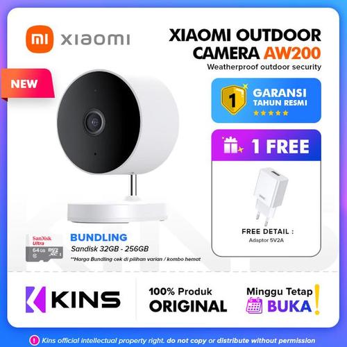Jual Xiaomi AW200 Outdoor Camera IP65 Tahan Debu & Xiaomi CCTV C200 ...