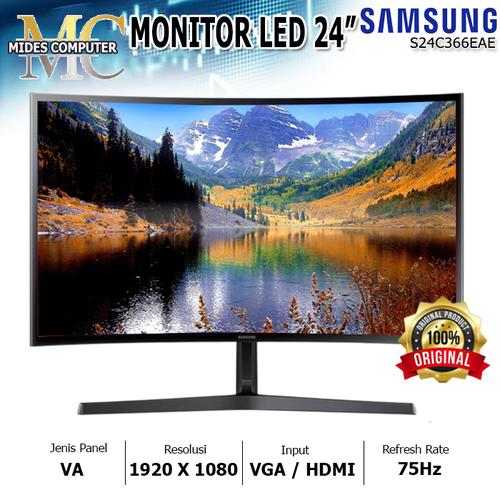 Jual SAMSUNG Curved LED Monitor 24" - Kota Bekasi - Mides Komputer ...