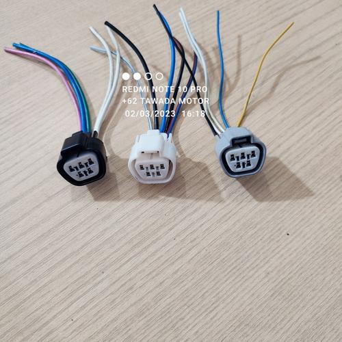 Jual SOKET DINAMO WIPER WIPER TOYOTA KIJANG SIENTA 5PIN KABEL - Putih ...