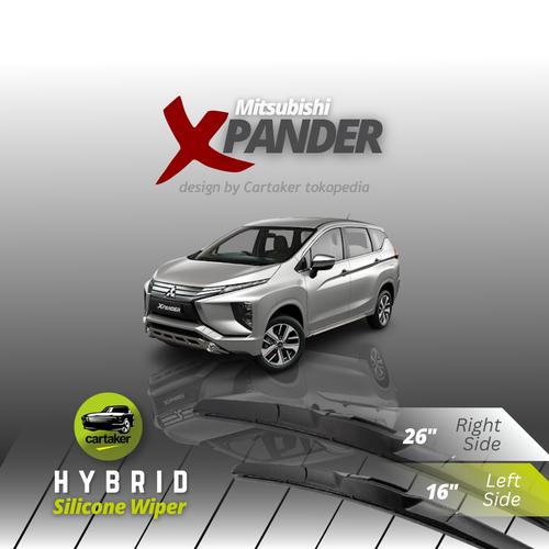 Jual Wiper Frameless Mitsubishi XPander Karet Kaca Mobil Silicon Hybrid ...