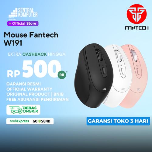 Jual Mouse Wireless Office FANTECH GO W191 Silent Click - Jakarta Timur ...
