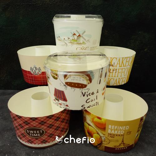 Promo Paper Cup Chiffon Case Loyang Kertas Cetakan Kue Bolu Set Mika ...
