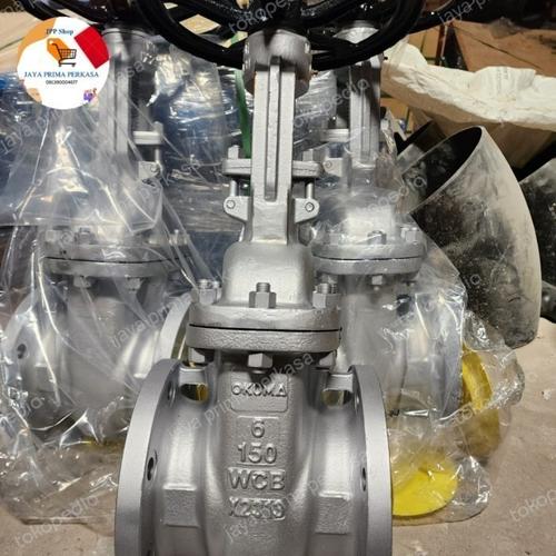Jual Gate Valve WCB Ansi 150 DN 6" inch / Gate Valve WCB ANSI150 DN150 ...