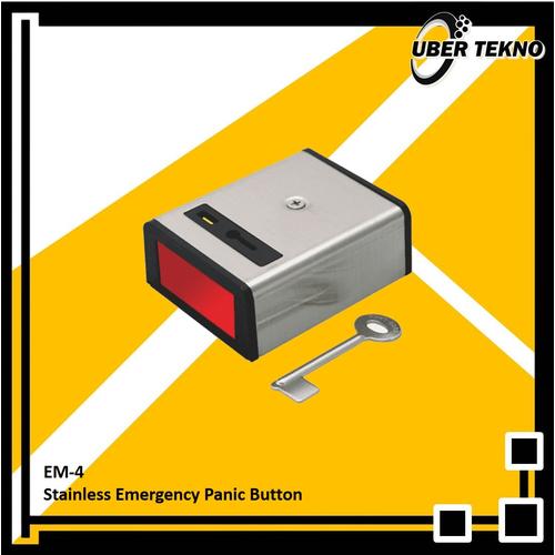 Jual Stainless Emergency Panic Button - Hold up Button with Key ...