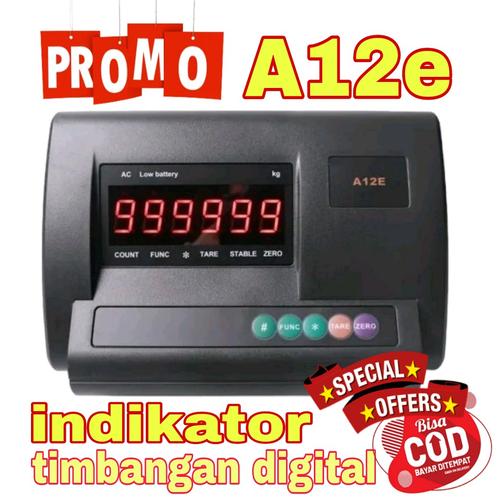Jual indikator timbangan digital a12e sayaki/kepala display timbangan - Jakarta Barat - hoki ...