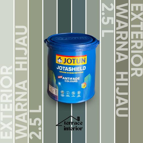 Promo Cat Tembok Jotashield Antifade Exterior Jotun Warna Hijau 2.5 L - Olive - Jakarta Barat ...