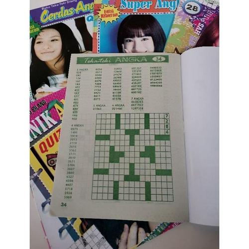 Jual Show Buku Tts Angka Kecil Teka Teki Silang Fv - HURUF PANJANG ...