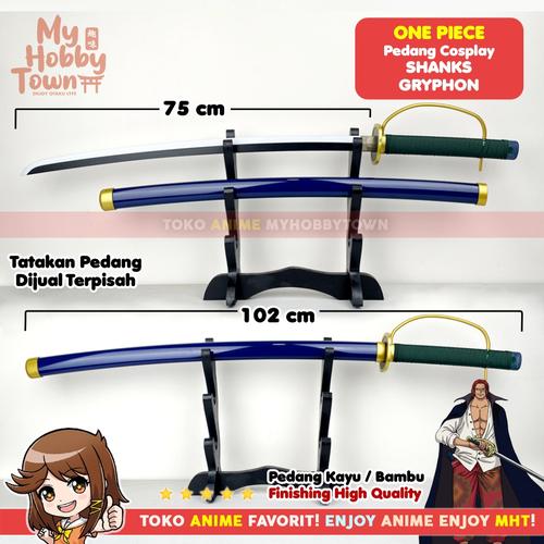 Promo Replika Pedang Bambu One Piece Shanks Gryphon Anime Cosplay - Kab ...