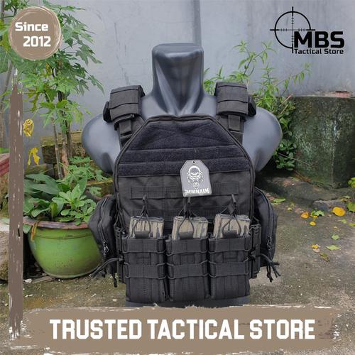 Promo Armor Body Vest Durhaim Black Mamba Original Plate Carrier ...