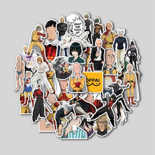 Jual STICKER ONE PUNCH MAN / STICKER LAPTOP / STIKER HELM / STICKER ...