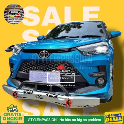 Jual Tanduk Mobil Rocky Raize Rhino Cross Guard Bumper Depan Rocky ...